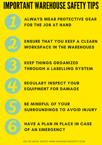Warehouse Safety Tips | On The Move Safety