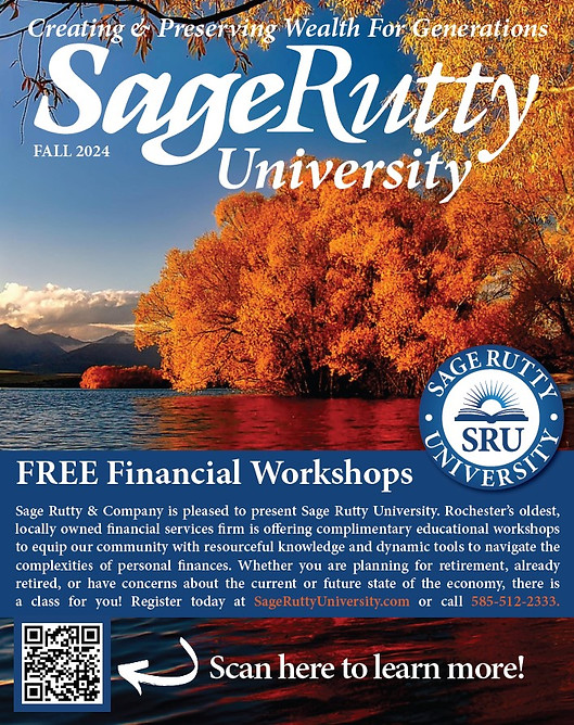 Sage Rutty University | Financial Workshops | 100 Corporate Woods suite ...