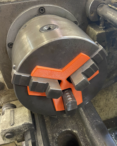 Lathe Chuck Stop Spider - Up to 20mm Jaw - 3 Jaw Chuck | 3D Design Centre