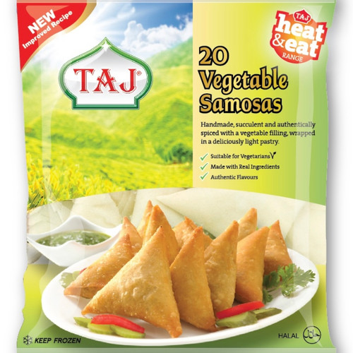 Taj Vegetable Samosa (20 pieces) | Frozen Village