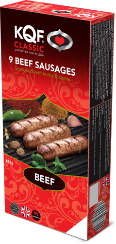 KQF Classic Beef Sausages | Frozen Village