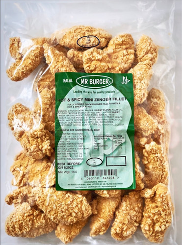 Mr Burger Hot & Spicy Mini Zinger Fillet | Frozen Village