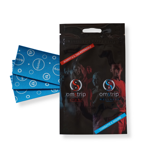 Omstrip Wellness Therapy | 3 Elastic Patches 10cm x 5cm | Chariot