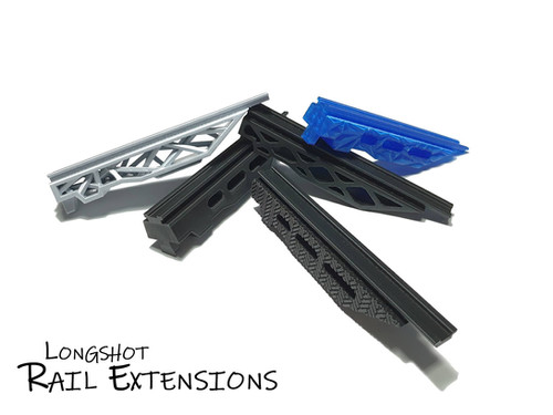 Longshot Top NERF Rail Extension | CreateWithEzekiel