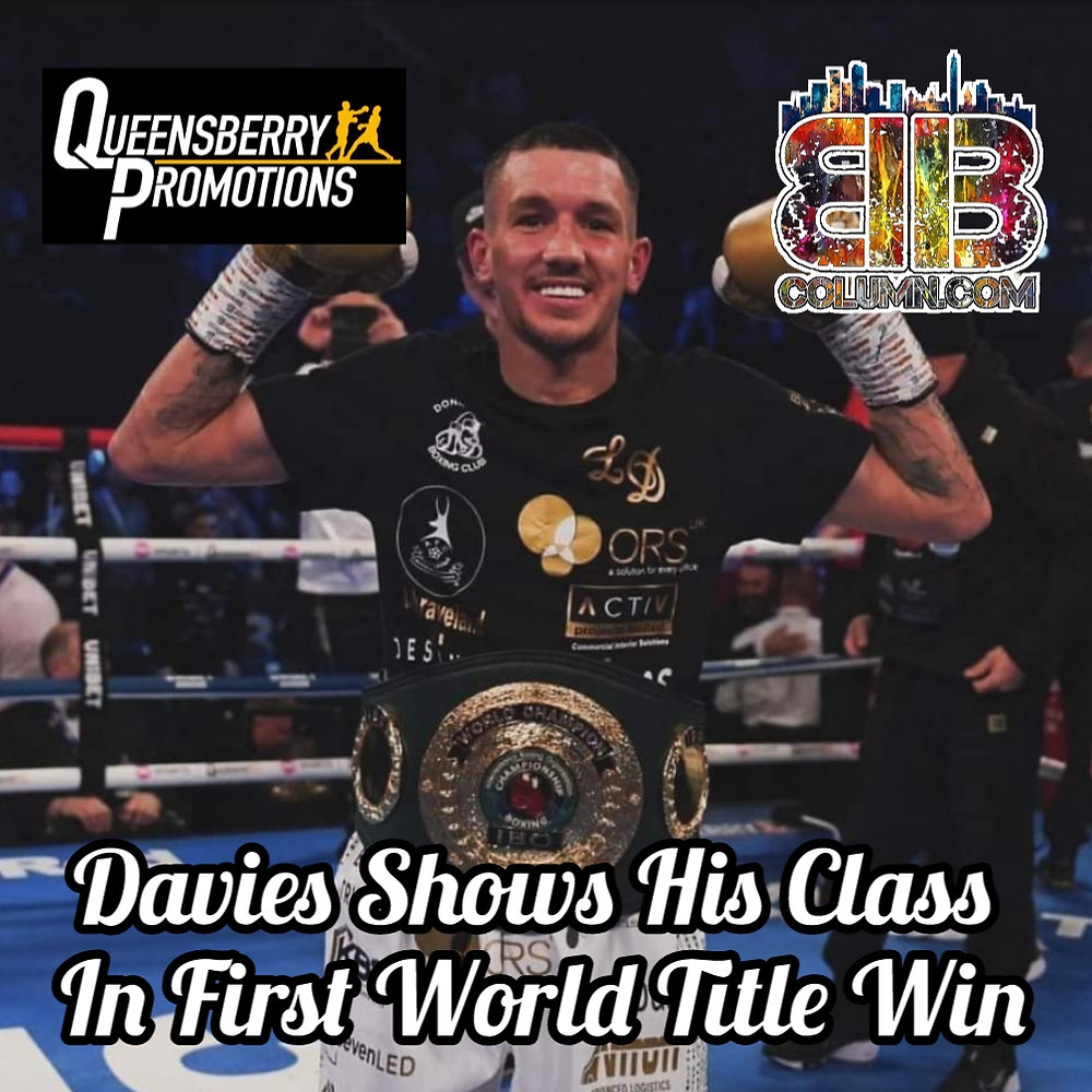 Davies Shows His Class In First World Title Win