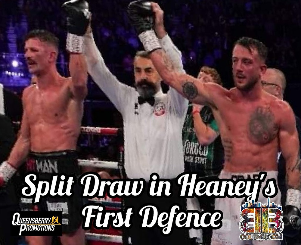 Split Draw in Heaney's First Defence