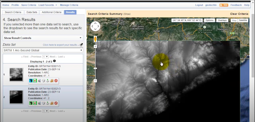 How to download and use NASA SRTM Digital Elevation Models (DEMs)?