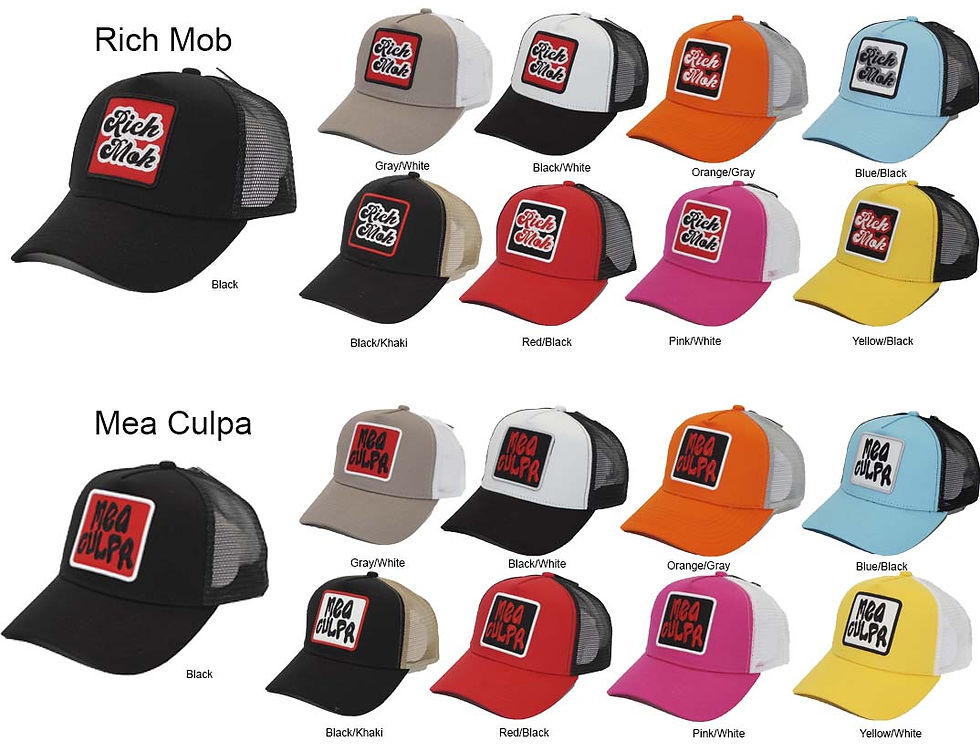 Mea Culpa / Rich Mod Trucker Cap | Hana Trading