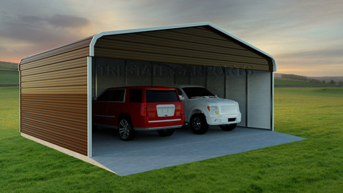 26WX26LX8H REG CARPORT | Tri State Carports