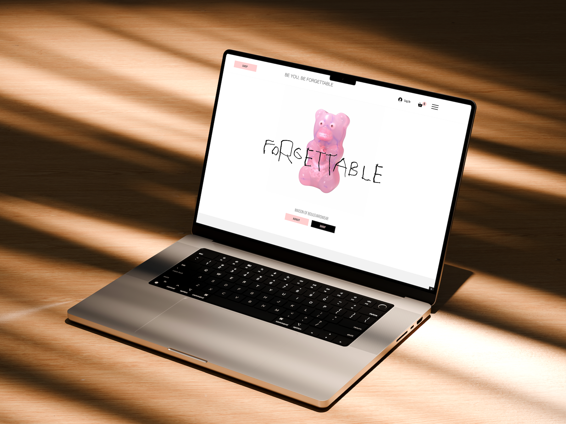 Webdesign Maison Forgettable by Jeroom | MM Content