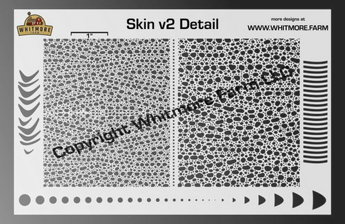 Skin V2 stencil | Sugartit