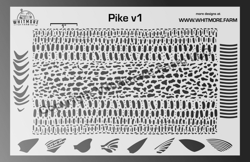 Pike Stencil | Sugartit