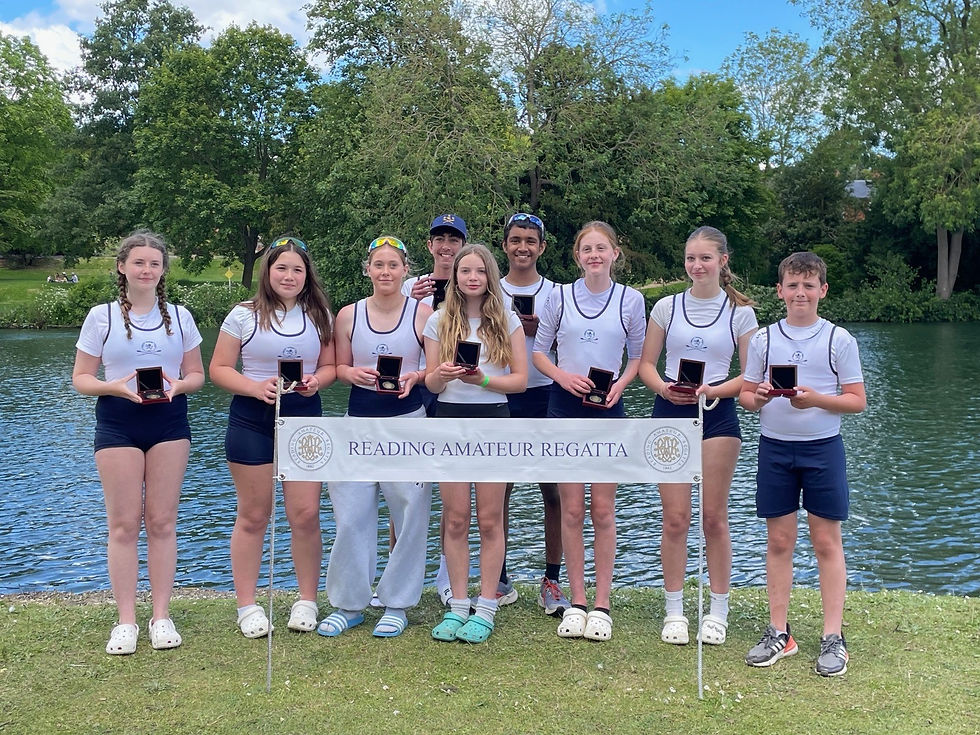Reading Amateur Regatta - Victor Ludorum Winners!
