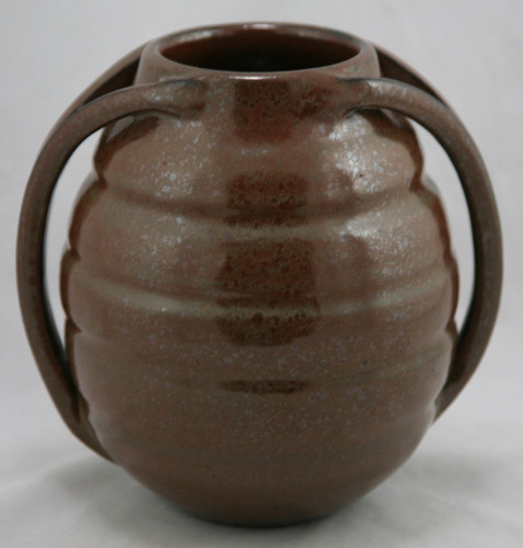 Marvin Bailey Southern Art Pottery Hand-turned Twin Handle Vase in ...