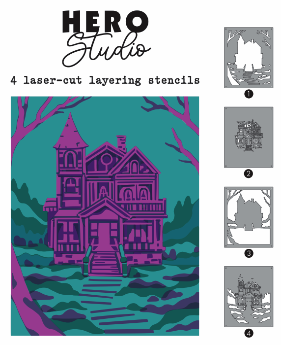 Check Out the Spooktacular September 2024 Hero Studio by Hero Arts Release