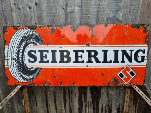 Seiberling enamel sign | Fergus & Gibbs