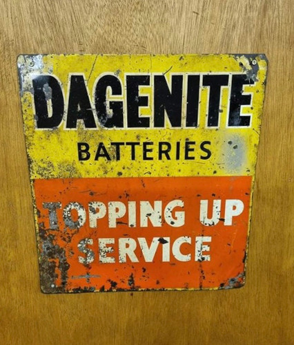 Dagenite sign | Fergus & Gibbs