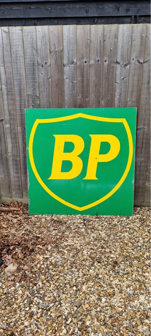 Large BP sign | Fergus & Gibbs