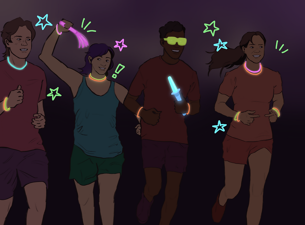Glow Run dashes toward a gleaming future