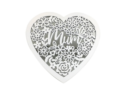 Heart Shape Mum Mirror | Mysite