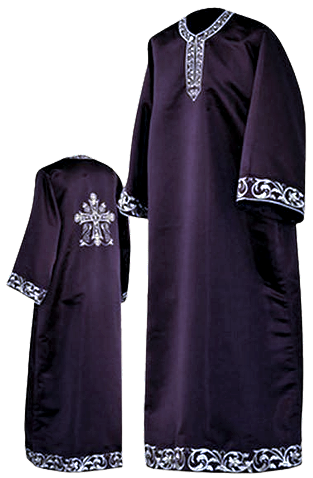 Dechani Altar Servers Tunics - Purple with Gold Embroidery (14 pieces ...