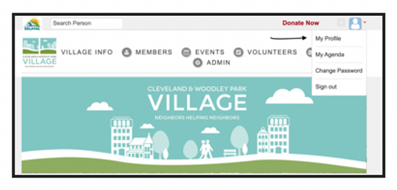Volunteers: Here's How to Update Your Helpful Village Profile