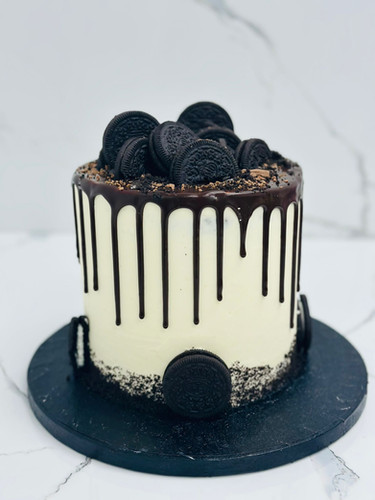 Cookies and Cream Celebration Cake | J'ADORE Cakes