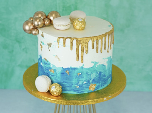 Gold Galore Cake | J'ADORE Cakes