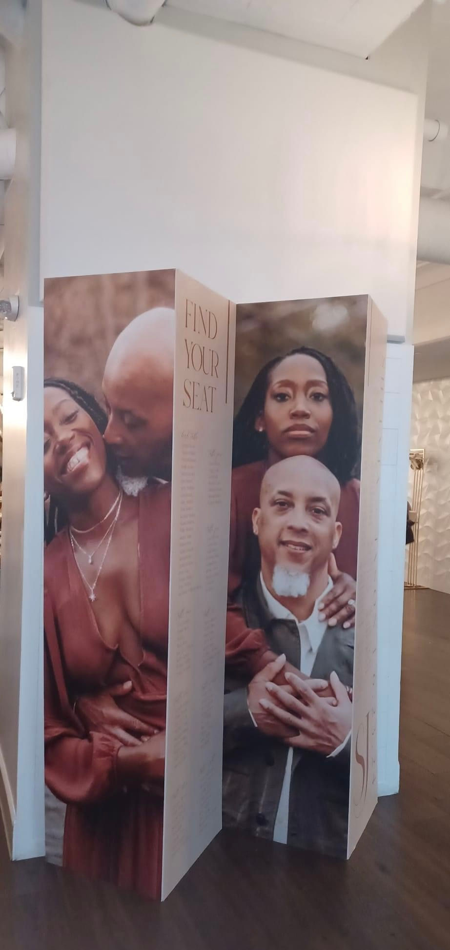 SIGNAGE + SEATING CHARTS | create10me