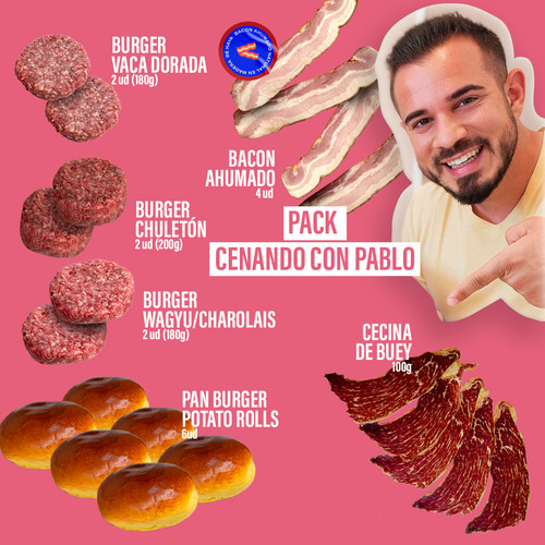 Pack Cenando con Pablo | Misitio