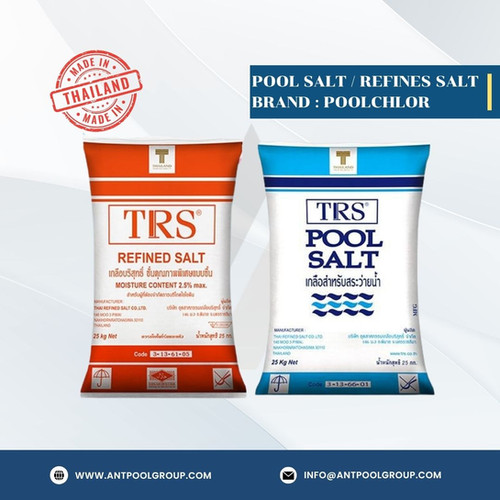 TRS - Pool Salt / Refined Salt 25 Kg. per bag | ANT POOL Group