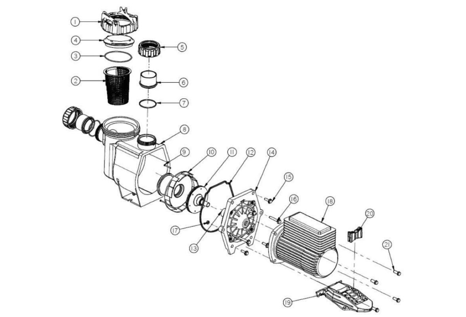 Spare Part - ASTRALPOOL - Pool Pump - CTX PUMP