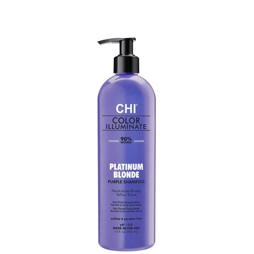Chi Ionic Colour Illuminate Color Enhancing Shampoo Platinum Blonde ...
