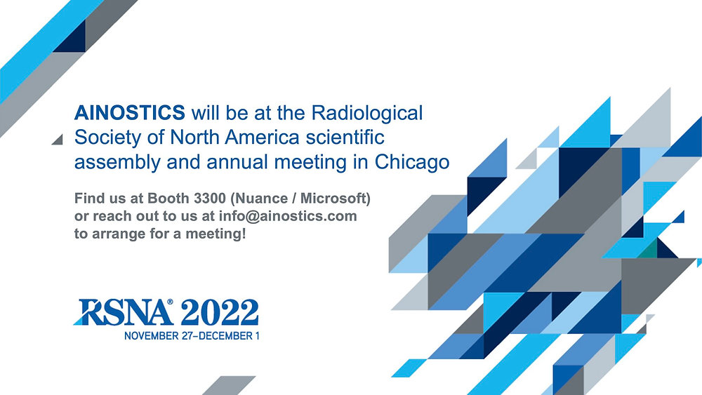 AINOSTICS at RSNA 2022