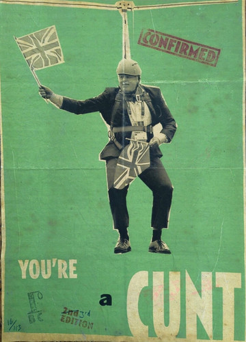 Billy Childish Boris The Confirmed C@@t Ltd Ed Poster | The Art of Punk