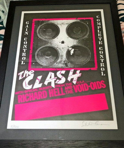 The Clash...Complete Control Ltd Ed Poster | The Art of Punk
