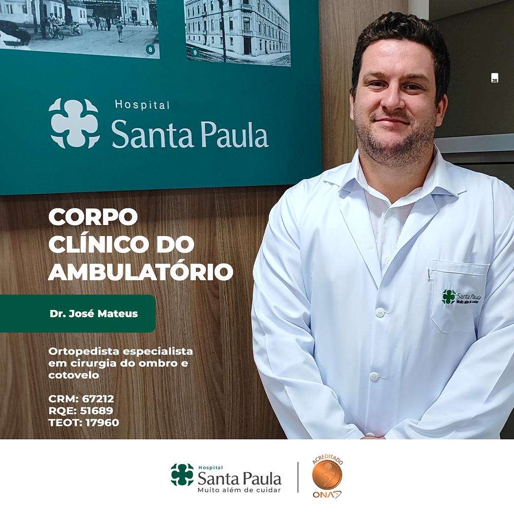 Seja bem-vindo Dr. José Mateus