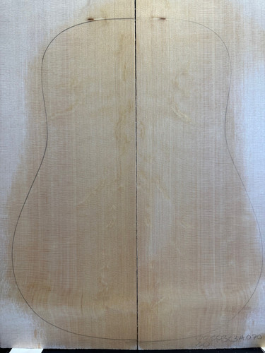 Sitka Spruce Bear Claw AAA Guitar Top Soundboard Set | TCS Custom Woodworks