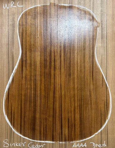 Sinker Western Red Cedar Guitar Top Soundboard Tonewood | TCS Custom ...