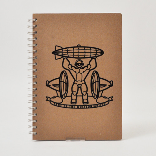 Wire Bound Recycled Chip Journal | Traffic Works Inc