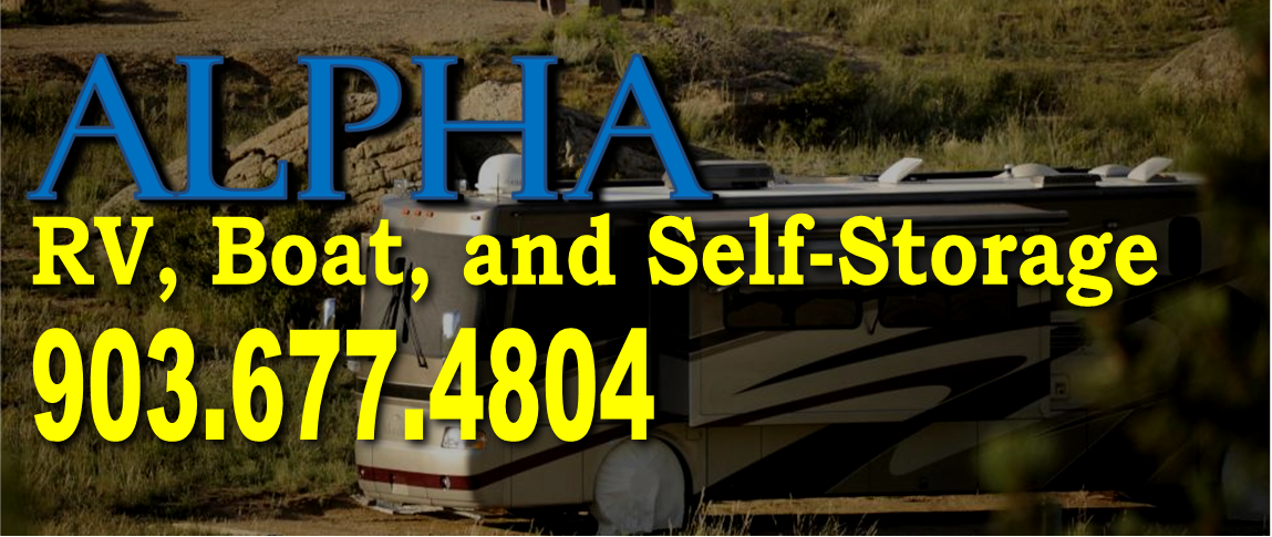 Self-Storage, Boat and RV | Alpha RV, Boat | Athens, Texas