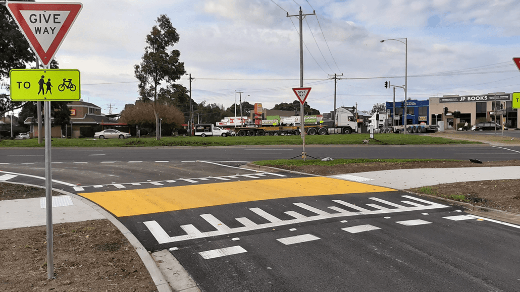 RAISED PEDESTRIAN CROSSINGS