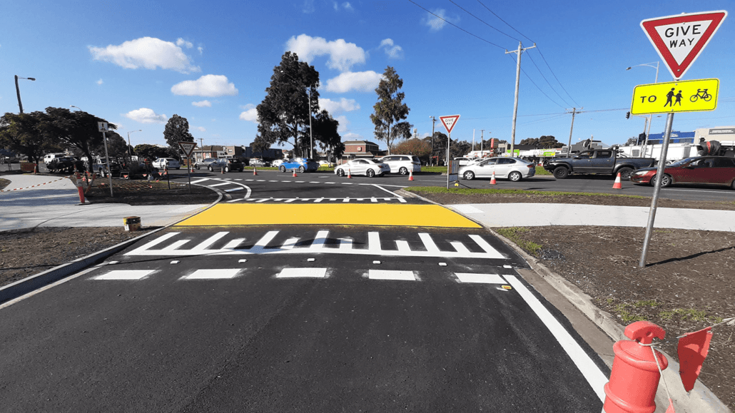 RAISED PEDESTRIAN CROSSINGS