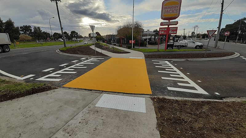RAISED PEDESTRIAN CROSSINGS
