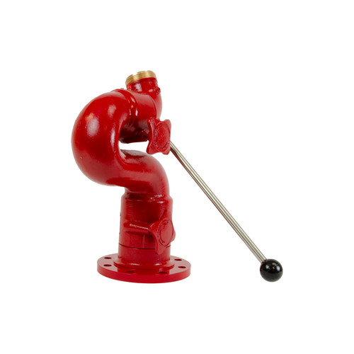 Elkhart Brass 8593-02 Copperhead Manual Monitor w/Tiller Control, Brass ...