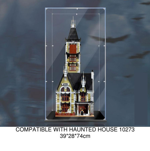 Display Case for 10273 Haunted House | MWCDisplayCase