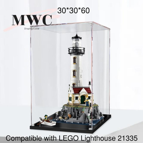 Display Case for LEGO Lighthouse 21335 | MWCDisplayCase