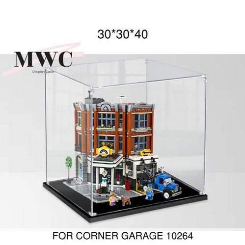 Display Case for LEGO Corner Garage 10264 | MWCDisplayCase