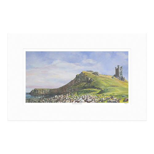 Dunstanburgh Castle Open Edition | Robert Myers Art
