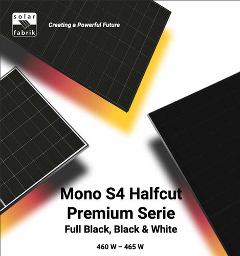 SOLAR FABRIK S4 HALFCUT PREMIUM SERIES 460–465 W
